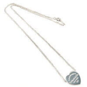 Tiffany & Co. | Bags | Tiffany Co Heart Double Chain To Sterling Silver ...